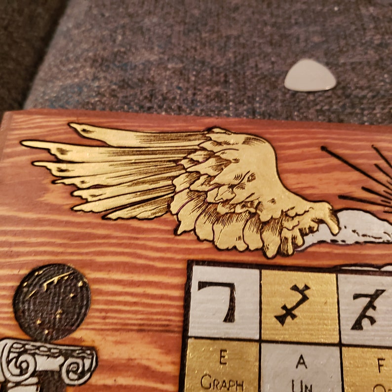 Angelic Enochiantalking Spirit Board (ouija Board) - Etsy