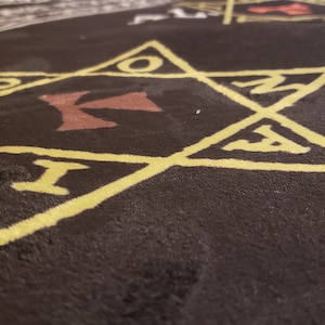 Solomonic Magick Protective Circle Ceremonial Rug - Etsy