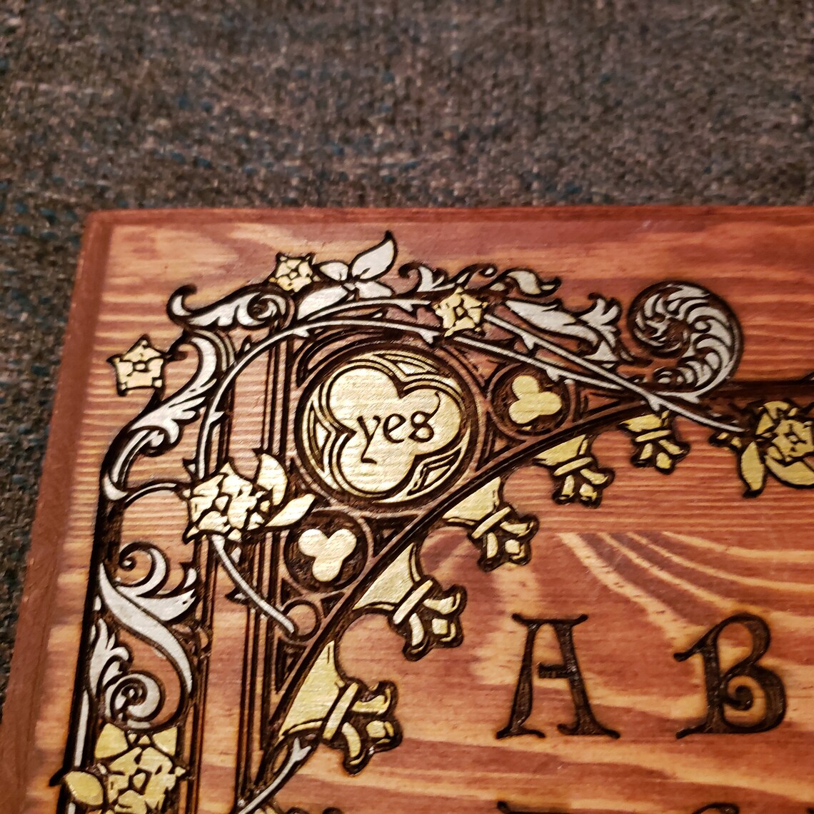 Medieval Style Talking Spirit Board (ouija Board) - Etsy