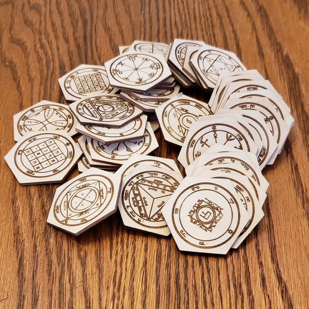 Pentacles of Solomon Sigils - Etsy