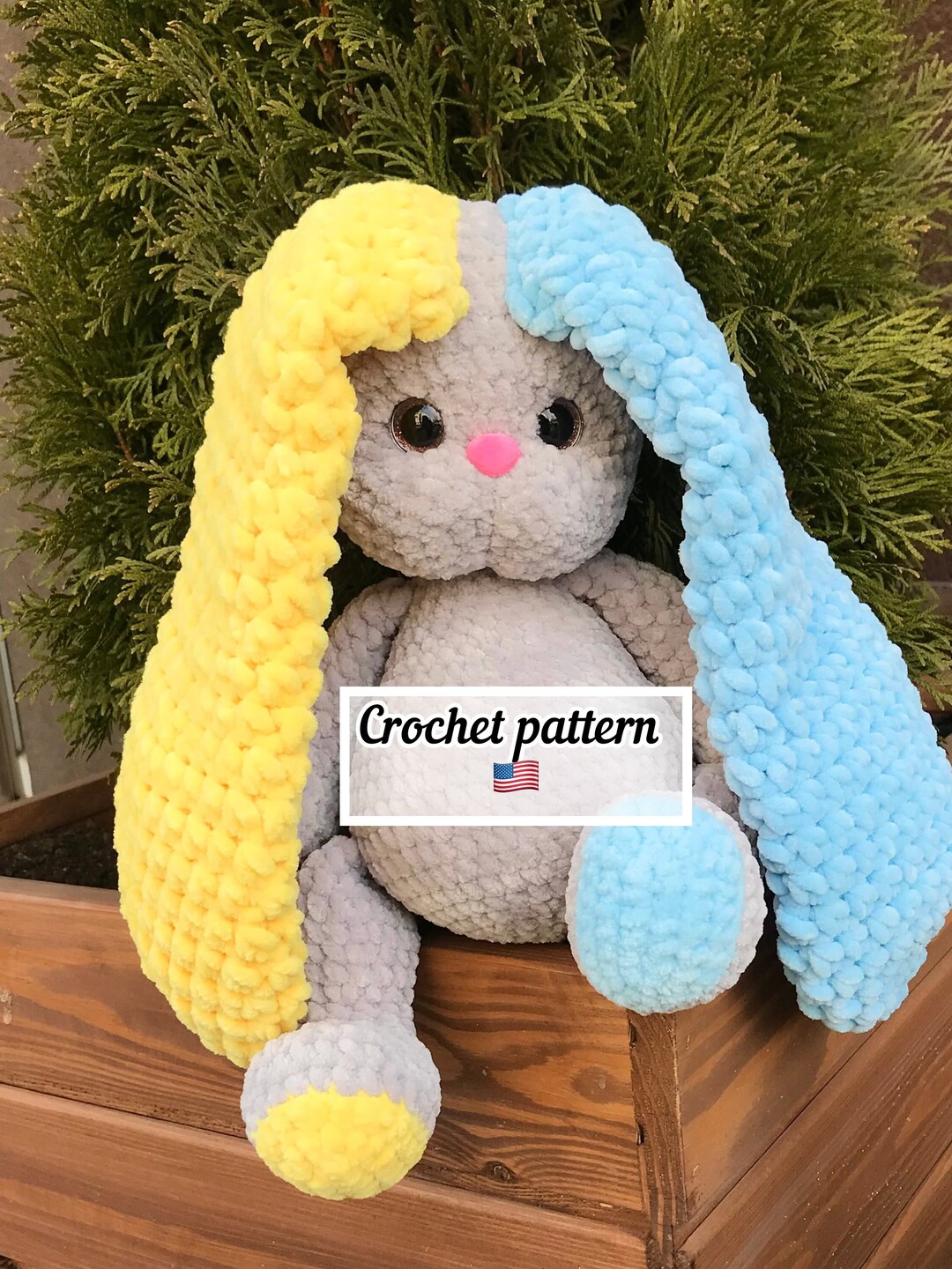 Bunny in Ukrainian Style Crochet Pattern Amigurumi (pdf Eng) - Etsy
