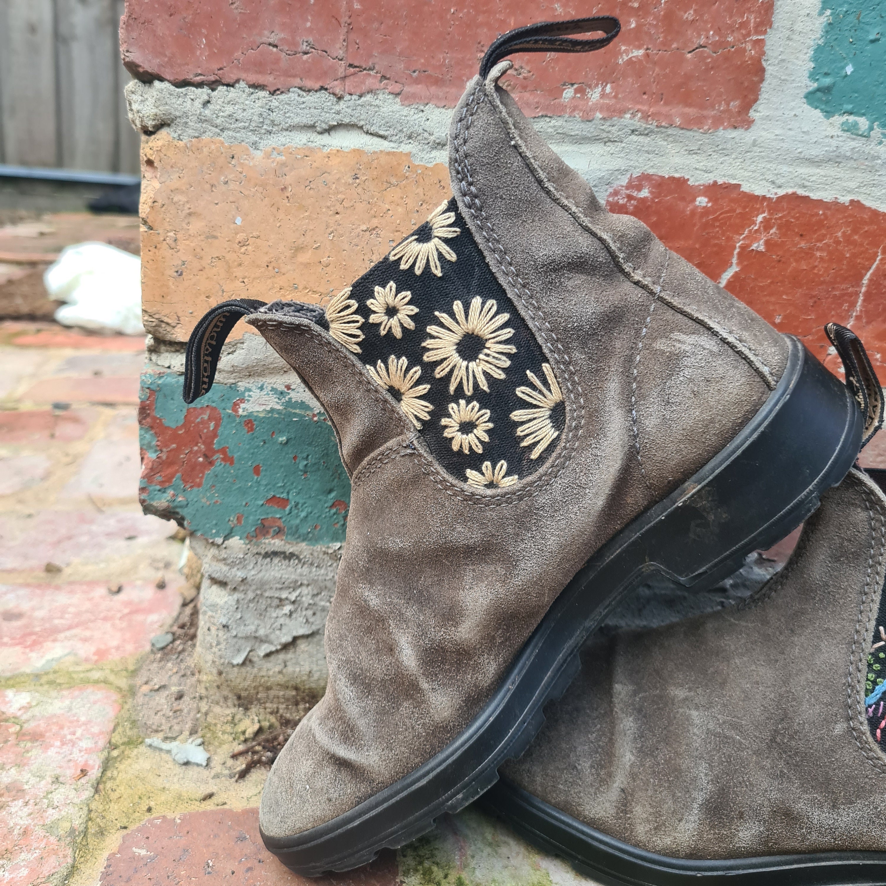 Wedding Blundstone Boot Embroidery Custom - Etsy