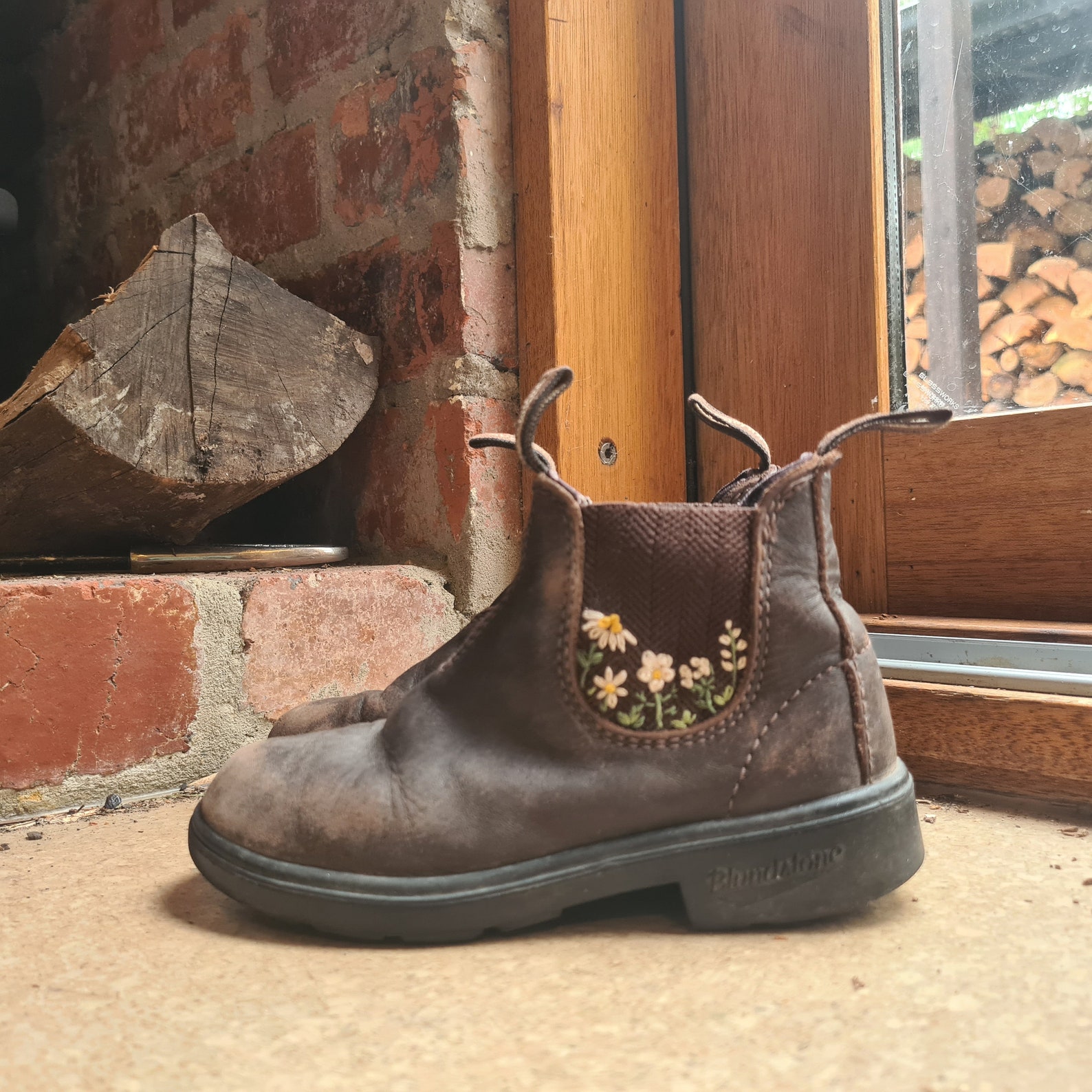 Custom Blundstone Boot Embroidery- Flower Girl /wedding - Etsy