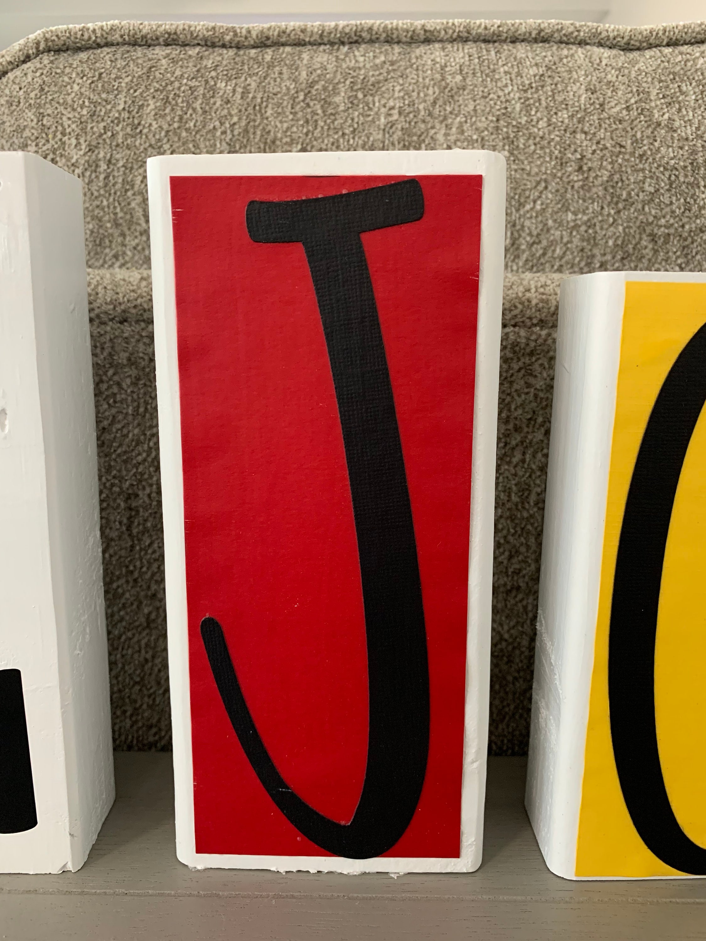 Block Letters / Letter Blocks / Block Letter | Etsy