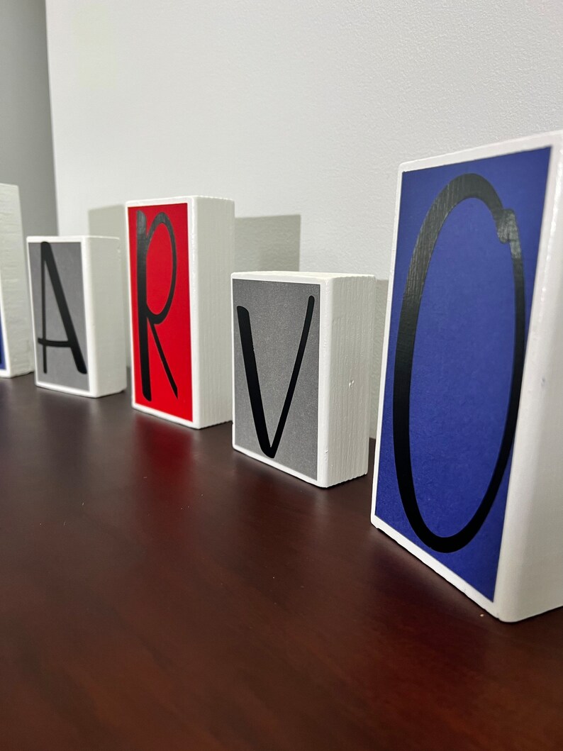 Block Letters / Letter Blocks / Block Letter - Etsy