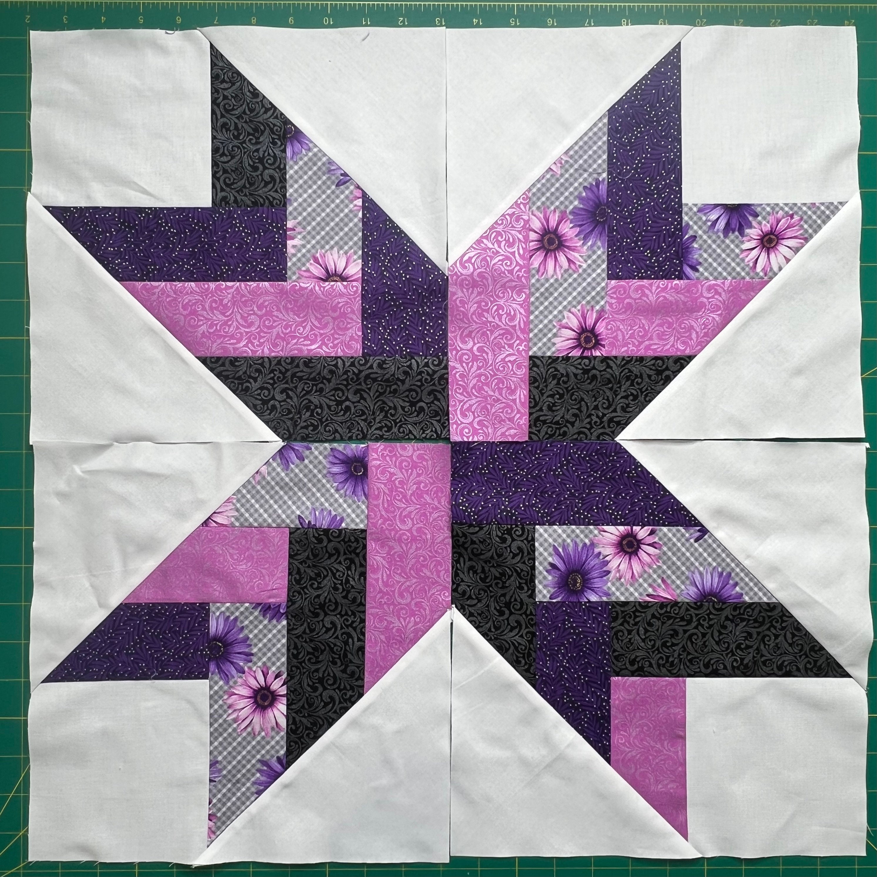 Quilt Block Pattern "diagonal Braids" - DIGITAL Version - 11" Block ...