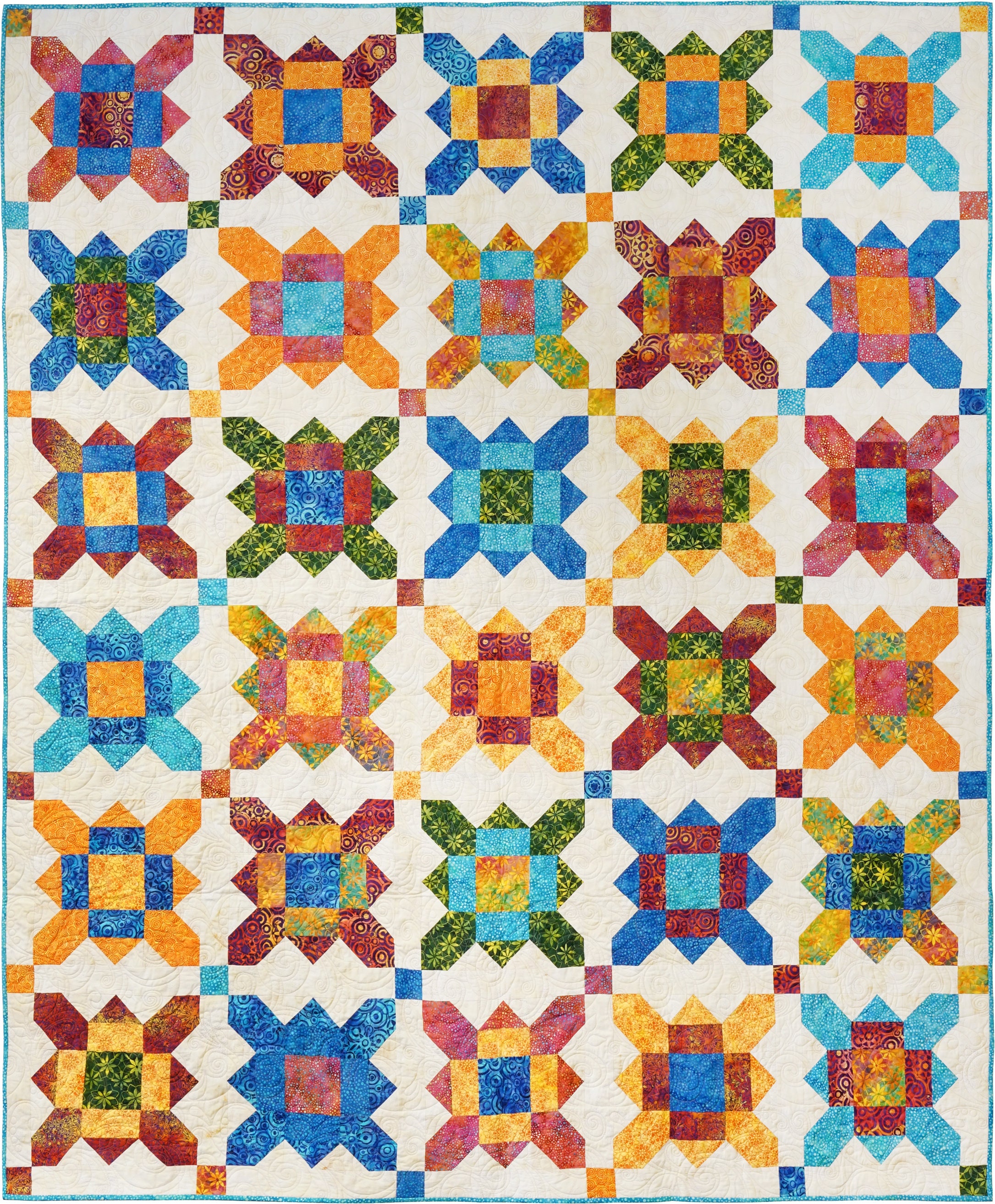 Blooming Garden - DIGITAL Version of Pattern - Quilt Pattern ...