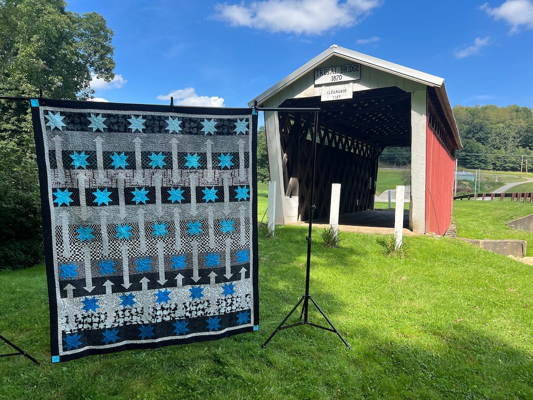 Falling Stars Quilt Pattern - DIGITAL Version - PDF - Directions for a ...