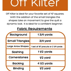 Off Kilter Quilt Pattern - PAPER Version - PDF - Confident Beginner ...
