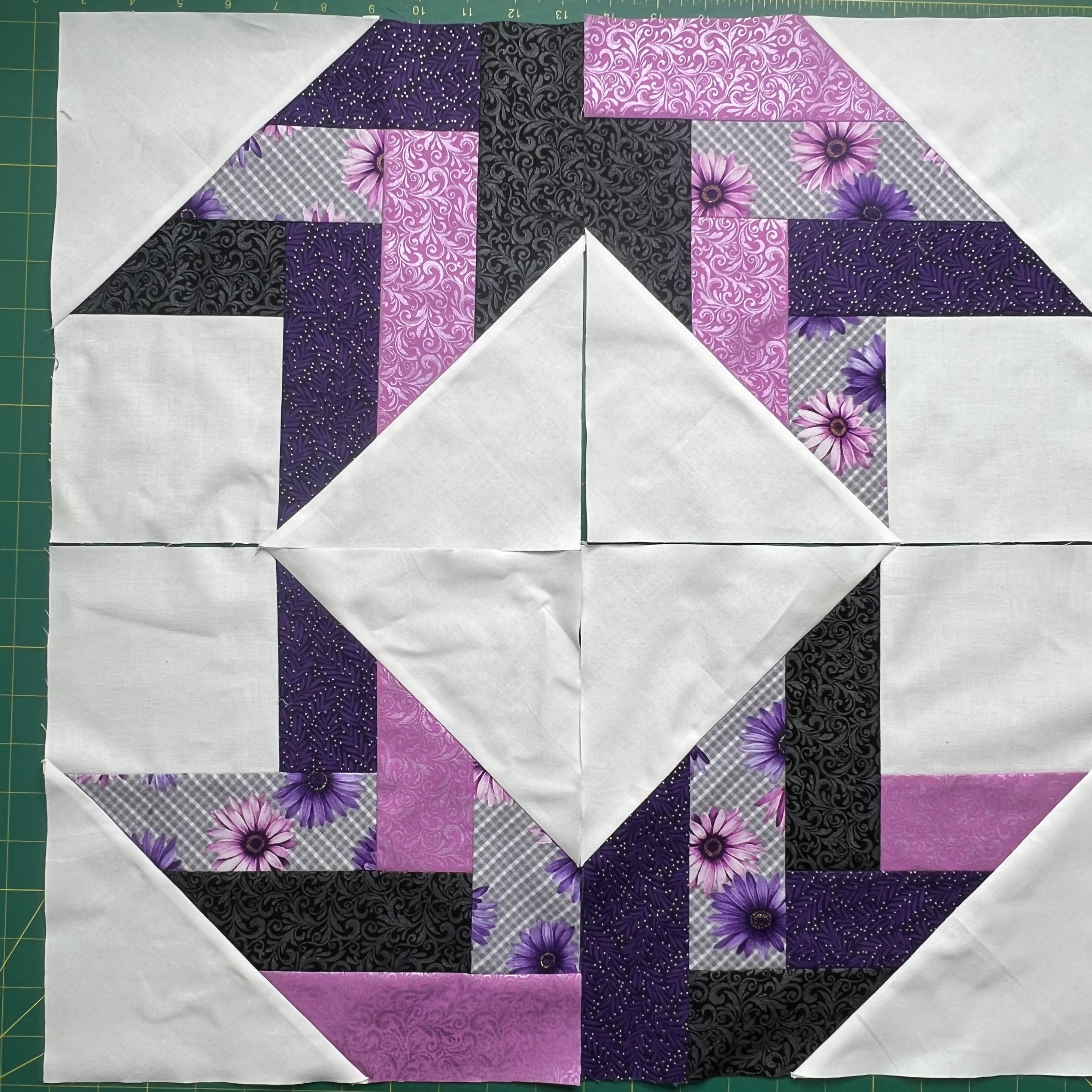 Quilt Block Pattern "diagonal Braids" - DIGITAL Version - 11" Block ...