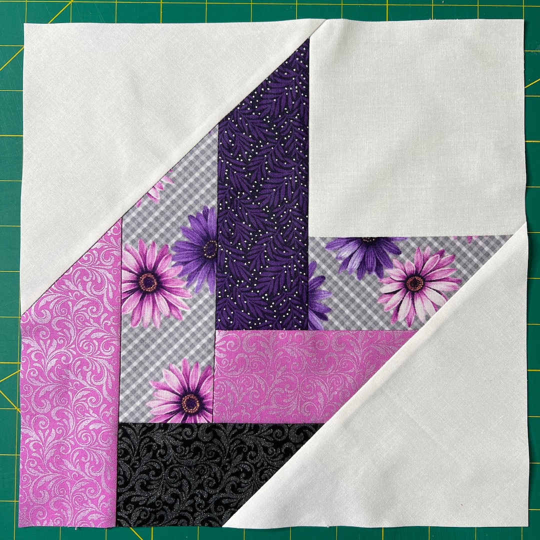 Quilt Block Pattern "diagonal Braids" - DIGITAL Version - 11" Block ...