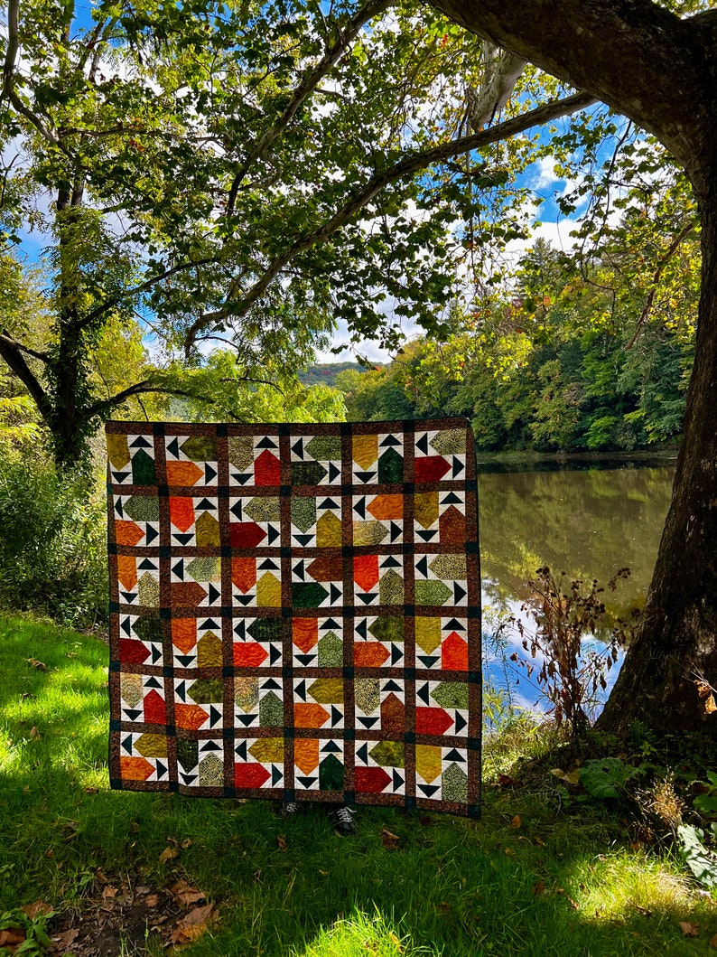 Off Kilter Quilt Pattern - PAPER Version - PDF - Confident Beginner ...