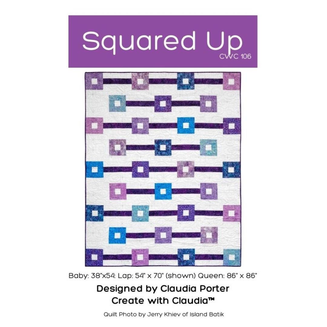 Squared up Quilt Pattern - DIGITAL (PDF) Version - 3 Sizes - Beginner - Precut Friendly - Etsy