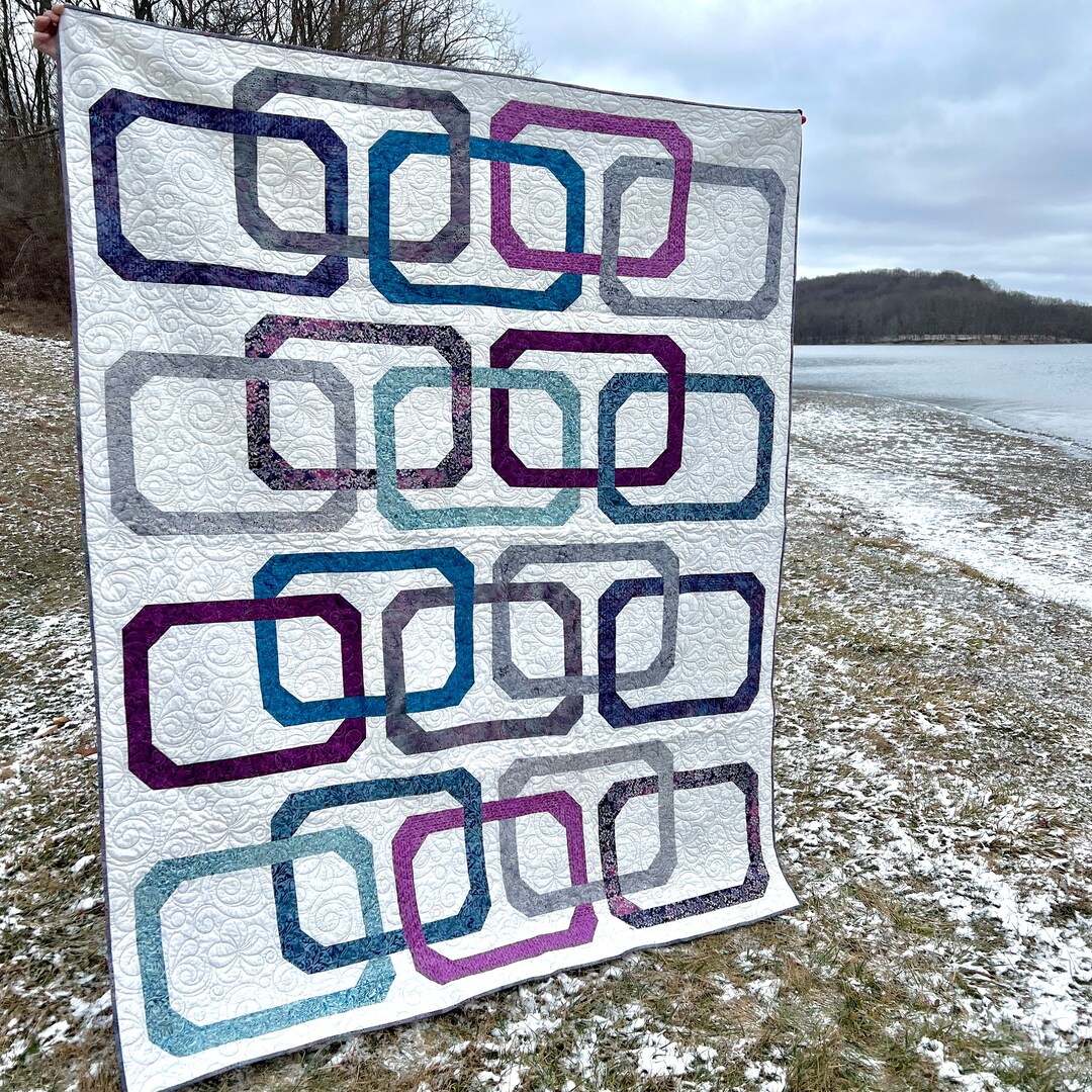 Links Quilt Pattern - DIGITAL (PDF) Version - Intermediate ...