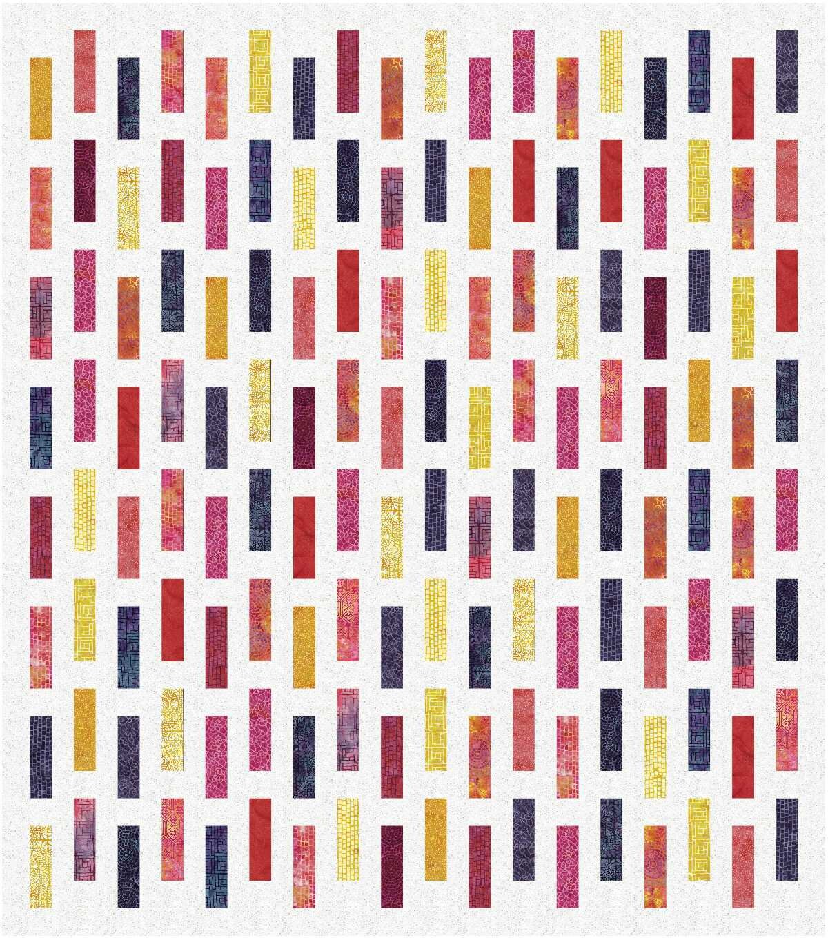 City Lights Quilt Pattern - DIGITAL Version - PDF - 3 Sizes - Beginner ...