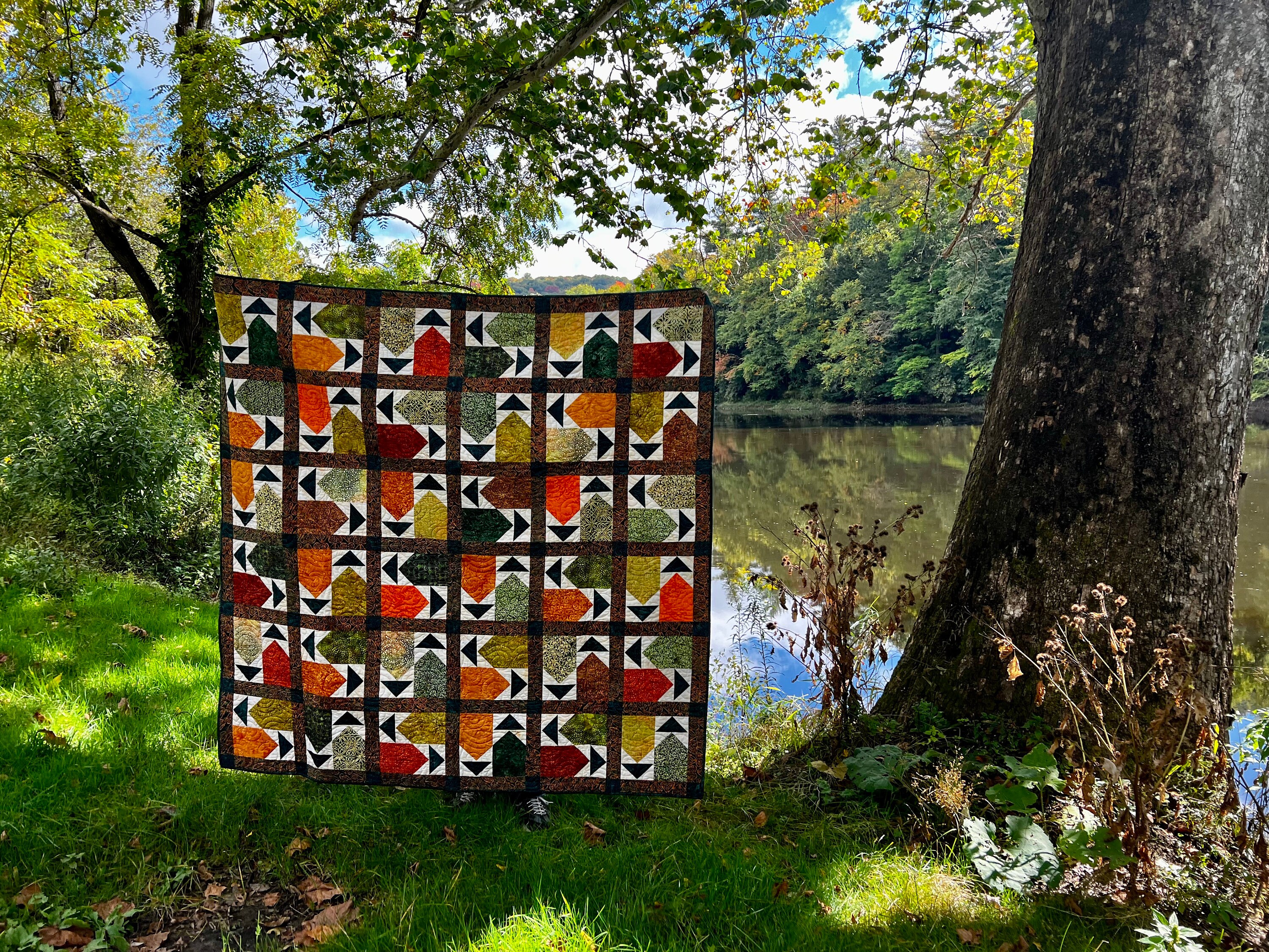 Off Kilter Quilt Pattern - DIGITAL Version - PDF - Confident Beginner ...