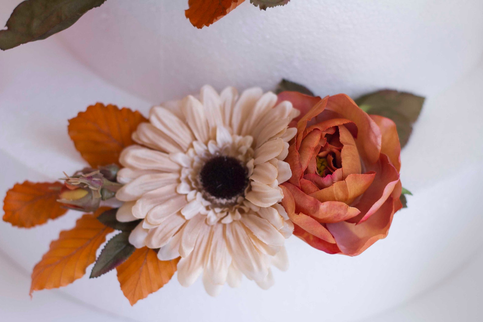 Autumn Wedding Cake Topper Terracotta Cake Topper Brown Cake - Etsy