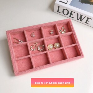Pink Stackable Jewelry Storage Drawer Divider drawer - Etsy