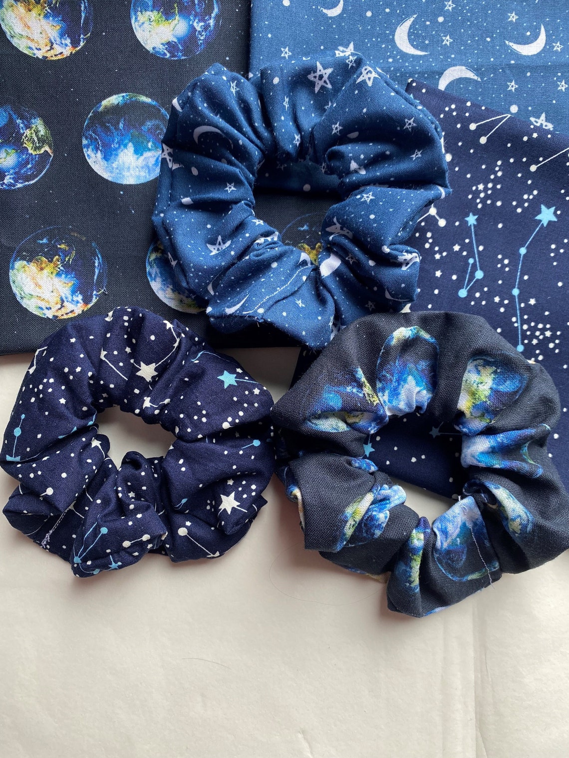 Space Themed Scrunchies | Space Scrunchies, Galaxy Gifts, Scrunchies ...