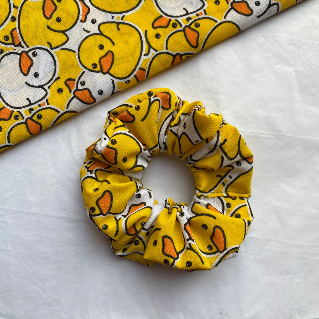 Rubber Duck Scrunchies | Duck Scrunchies, Duck Gifts, Scrunchies, Duck ...