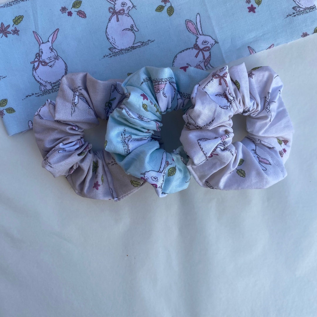 Rabbit Scrunchies | Rabbit Scrunchies, Rabbit Gifts, Scrunchies, Gift ...