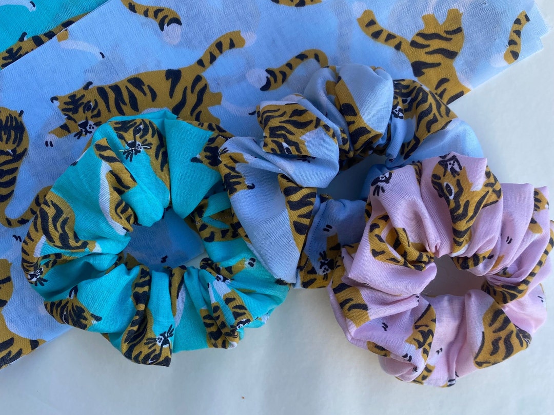 Tiger Scrunchies Nature Scrunchies Safari Gifts Animal - Etsy UK