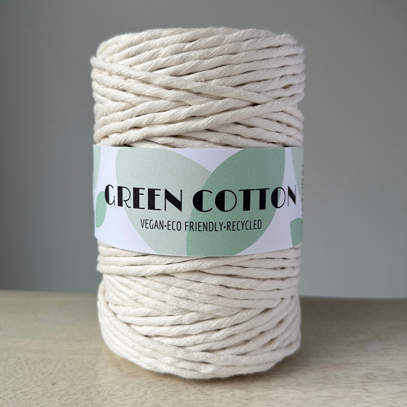 5mm Single Twist Macrame Cord | 5mm String | 5-100 Meter Yarns | Fibre ...