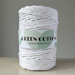 5mm Single Twist Macrame Cord | 5mm String | 5-100 Meter Yarns | Fibre ...