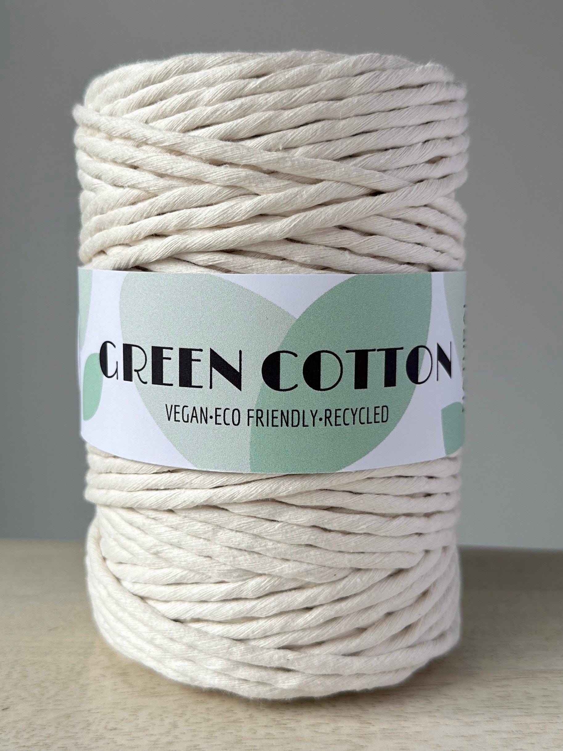 5mm Single Twist - 16 Colours - Macrame, Crochet, Weaving - 5, 10 & 20 ...