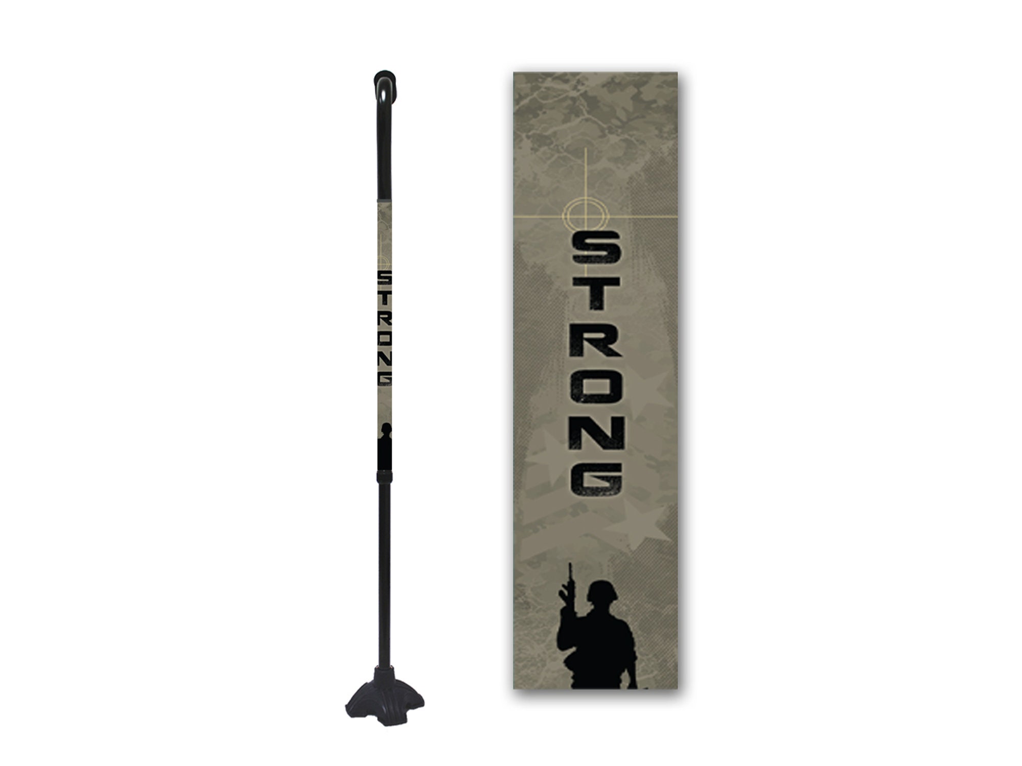 US Army Strong Walking Cane - Etsy