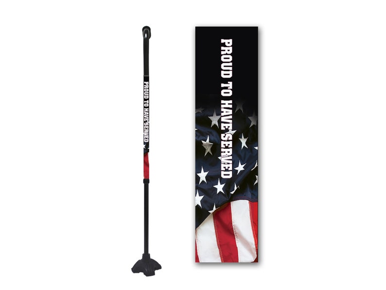 Proud to Have Served Military Walking Cane - Etsy