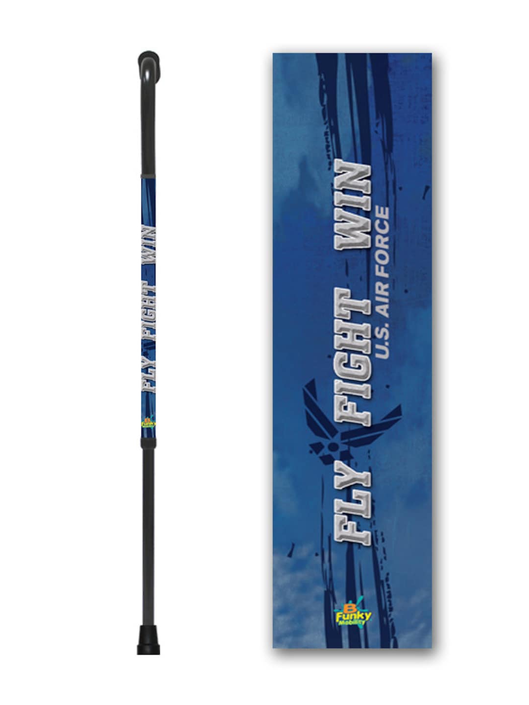 Airforce Walking Cane - Etsy