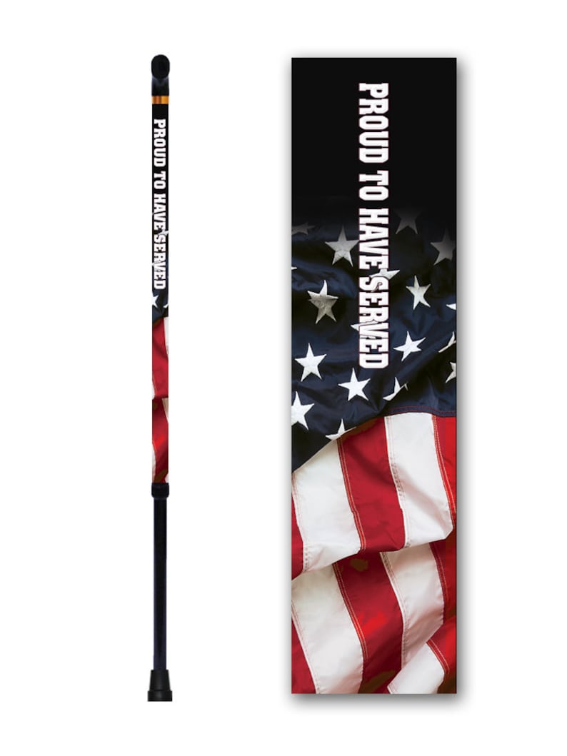 Proud to Have Served Military Walking Cane - Etsy