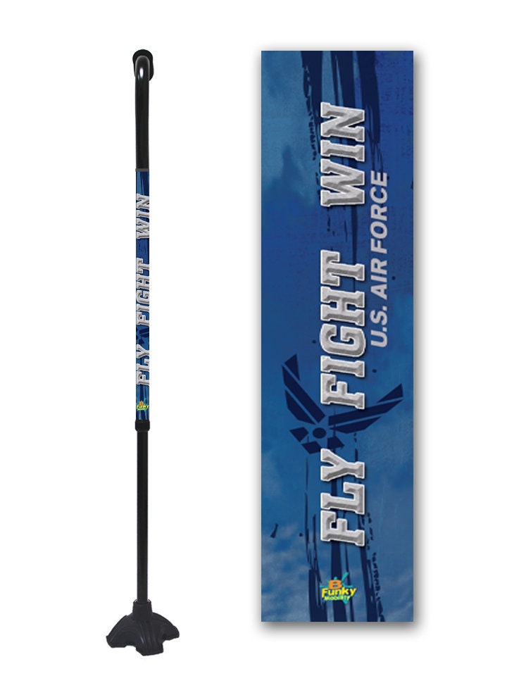 Airforce Walking Cane - Etsy