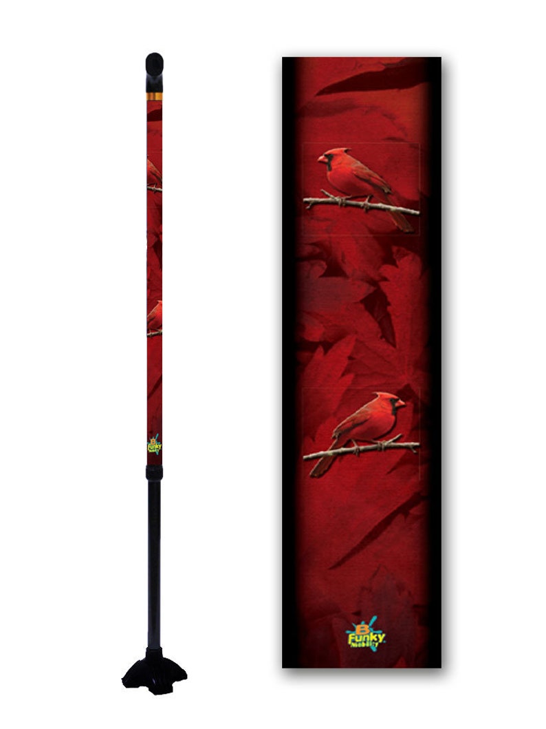 Cardinal Walking Cane - Etsy