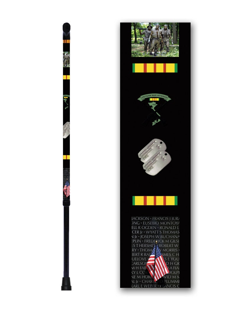 Vietnam Veteran Walking Cane - Etsy