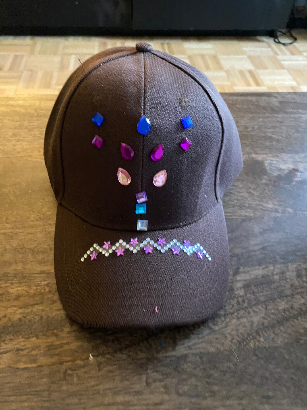 Bedazzled Cap Hat (one Size Fits All) - Etsy