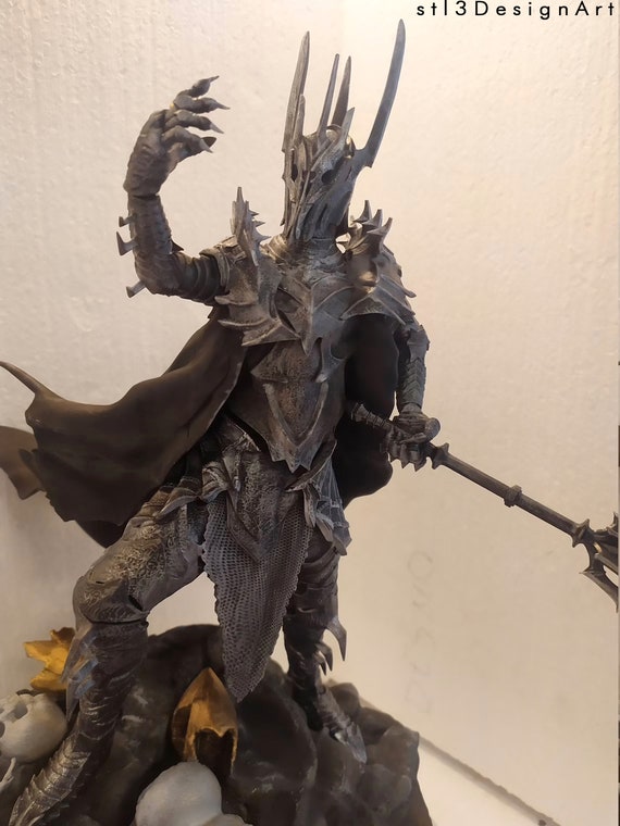 Digital Prints Art & Collectibles Prints Sauron The Dark Lord STL 3D ...