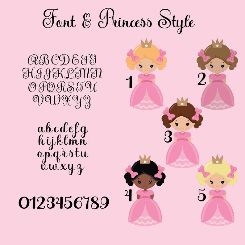 Princess Castle Cake Topper | Personalized Name Age | Princess Birthday ...