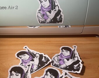 Leila Khaled Sticker - Etsy