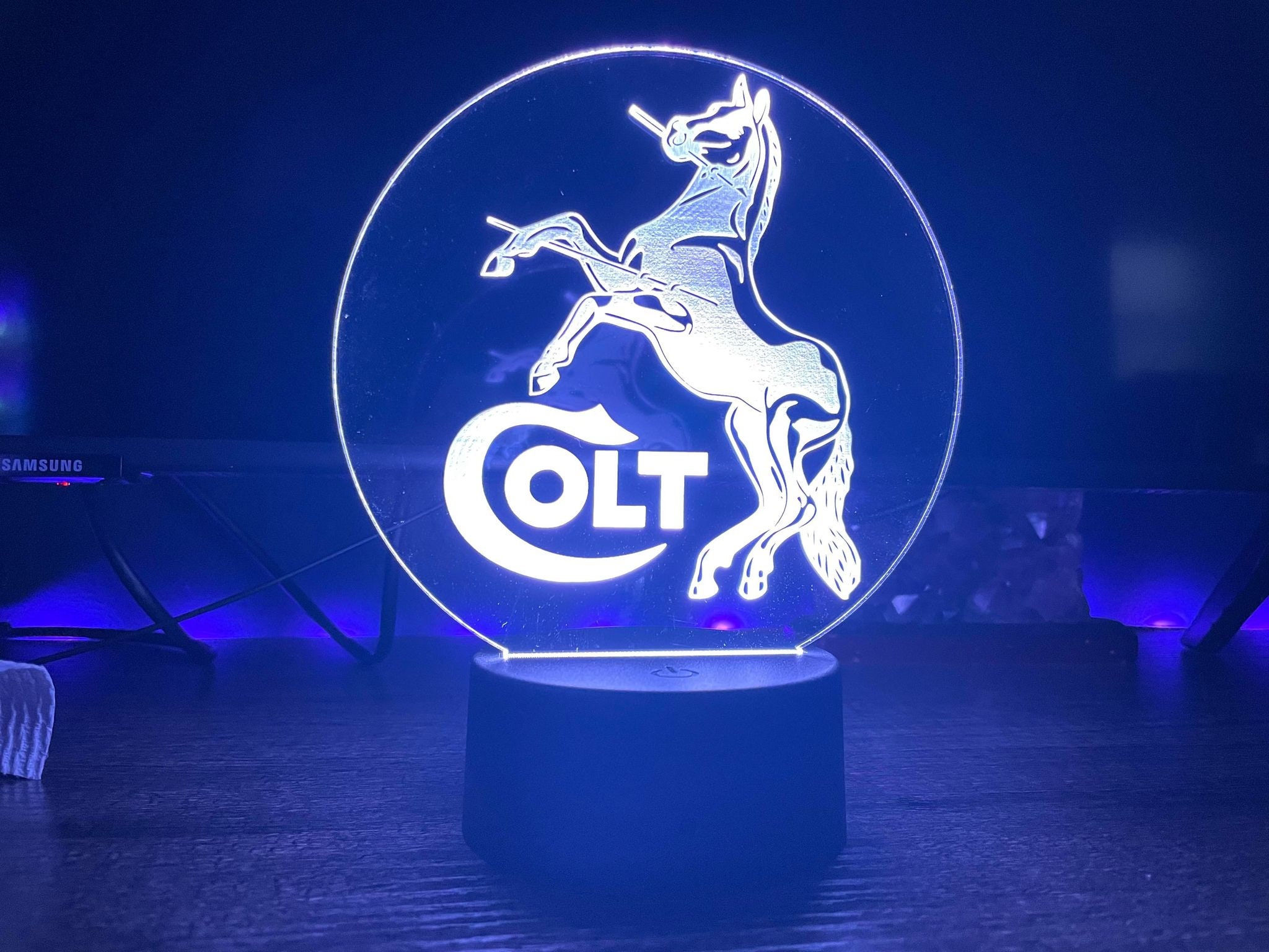Colt LED Sign Colt Firearms - Etsy