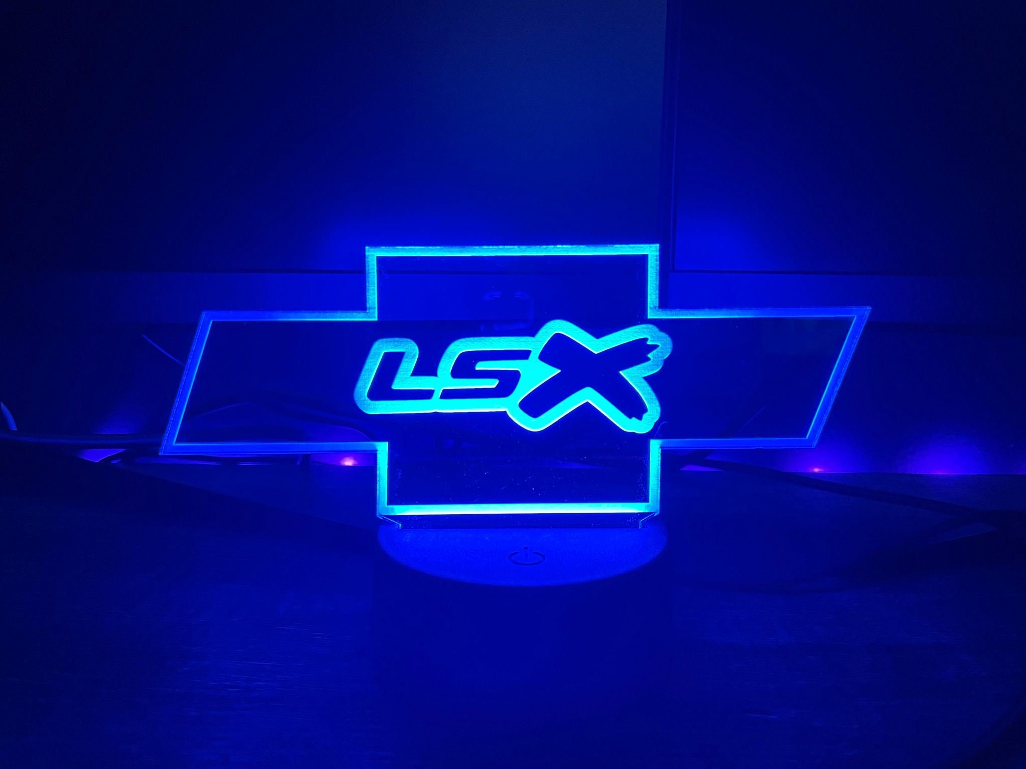 LSX Chevy Light up LED Sign - Etsy