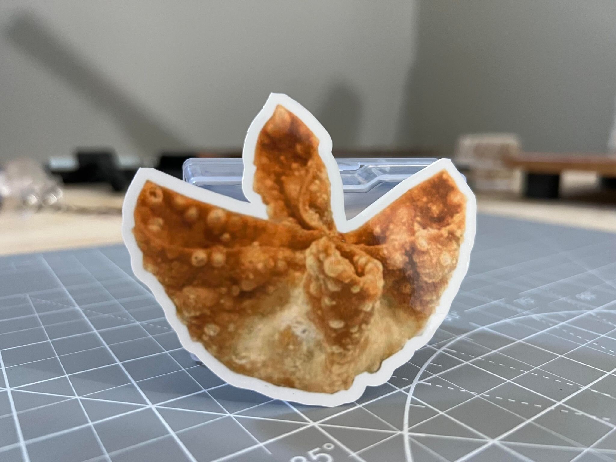 Crab Rangoon Sticker - Etsy