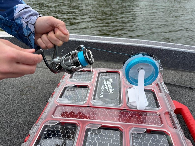 Fishing Line Spooler Compatible With Milwaukee PACKOUT | Spinning Reel ...