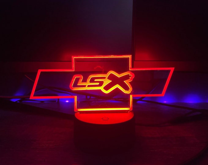 LSX Chevy Light up LED Sign - Etsy