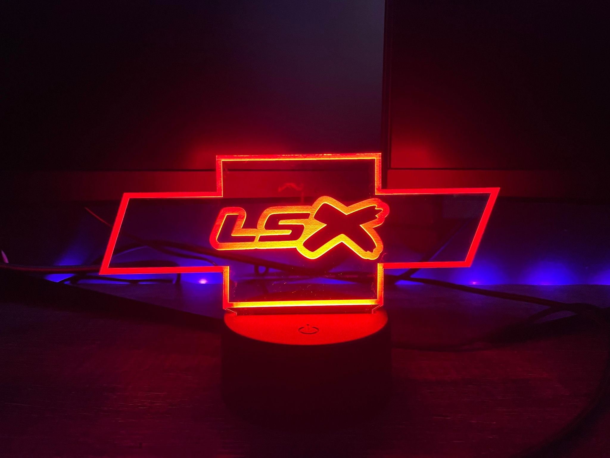 LSX Chevy Light up LED Sign - Etsy
