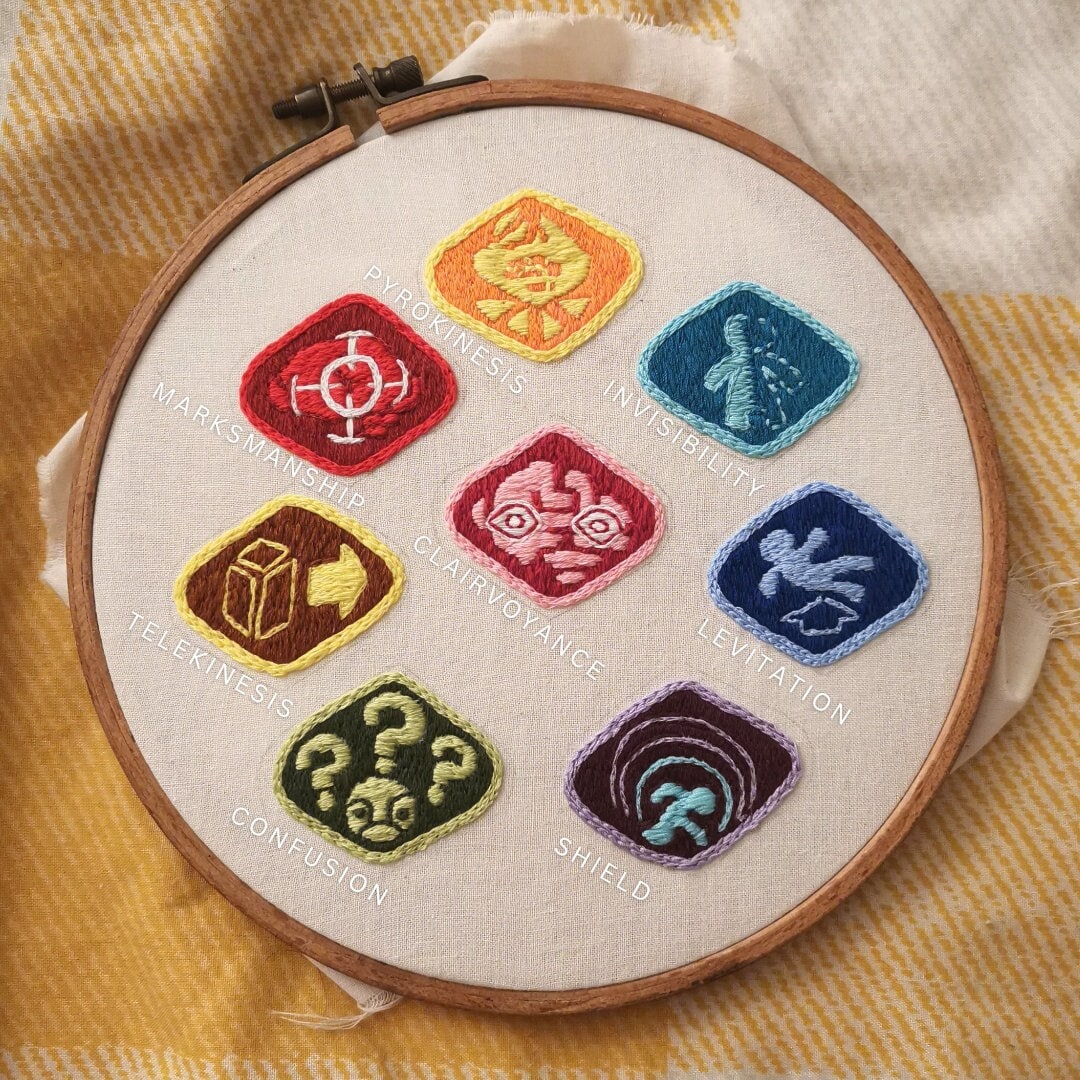 Handmade Psychonauts Badges - Etsy