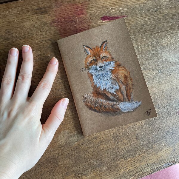 Fox Notebook - Etsy