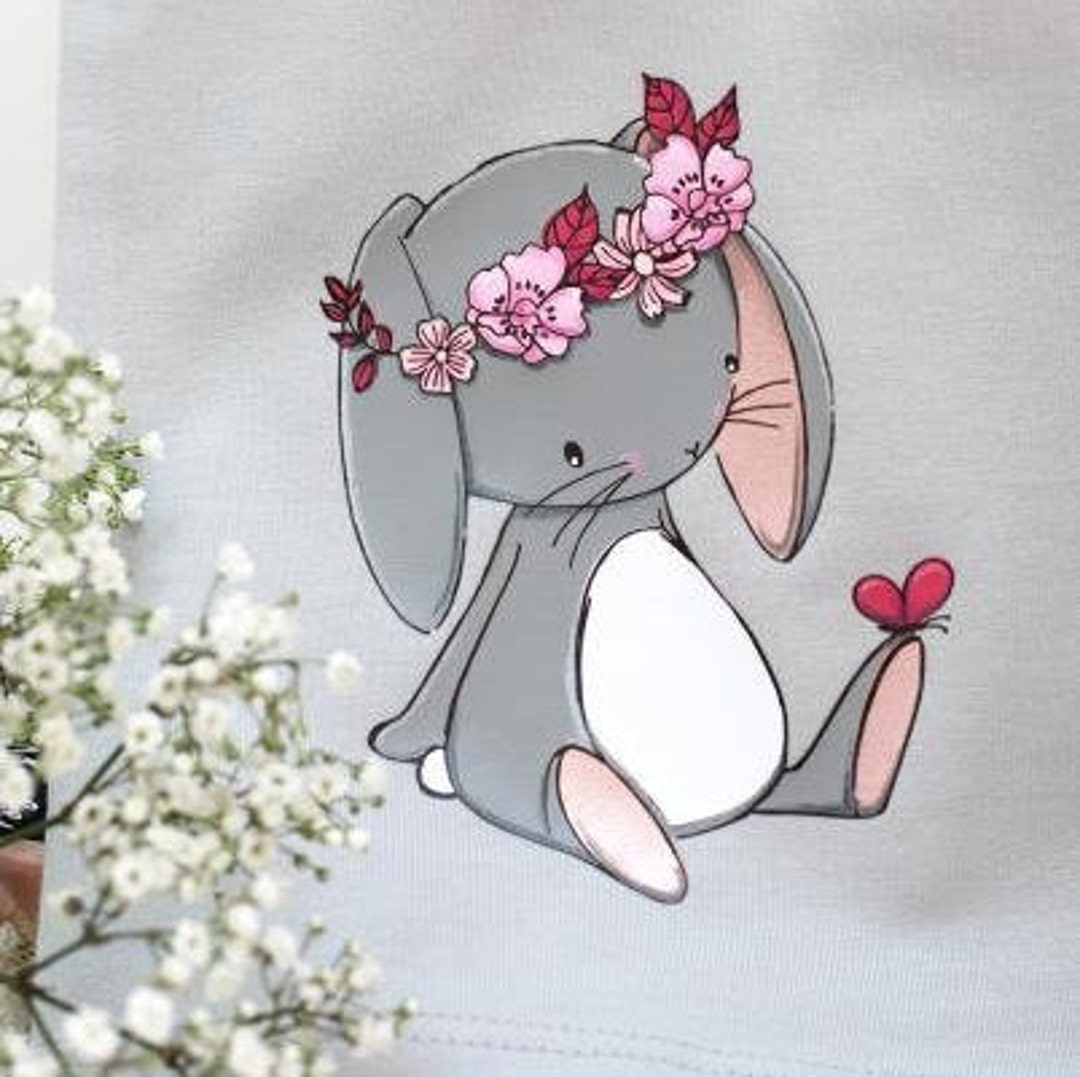 Plotterdatei Butterfly Bunny - Etsy