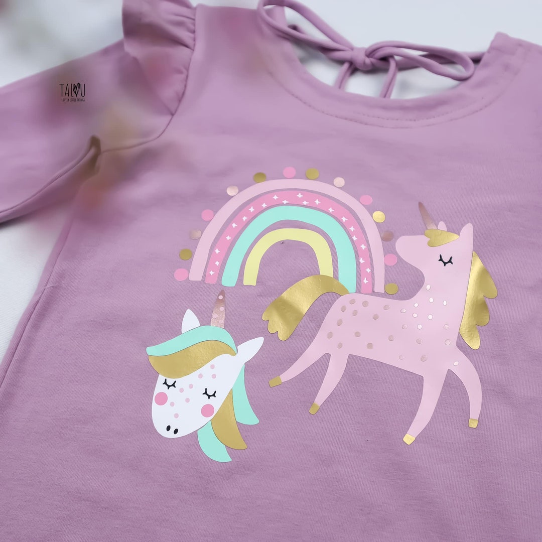 Plotterdatei Skandi Einhorn Set - Etsy